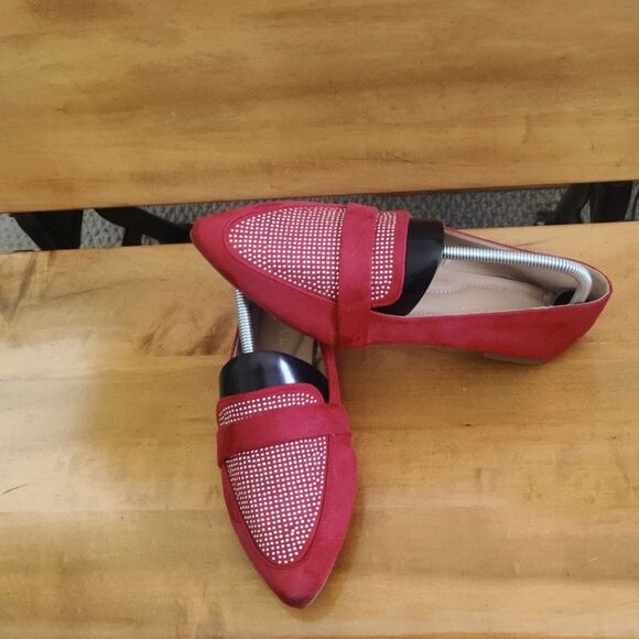 Shoes | Olivia Kate New York Rust Colored Slip On Loafers Size 11 ...